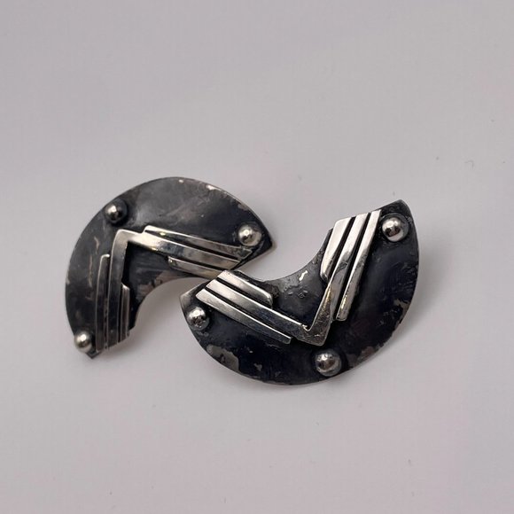 GOTTROCKS | Jewelry | Little Puffy Heart Sterling Silver Stud Earrings ...